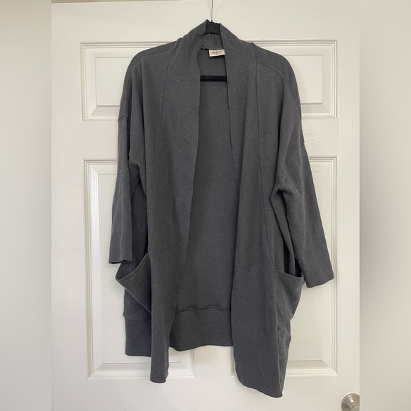 Pact | Sweaters | Pact Airplane Wrap Cardigan Organic Cotton Heather ...